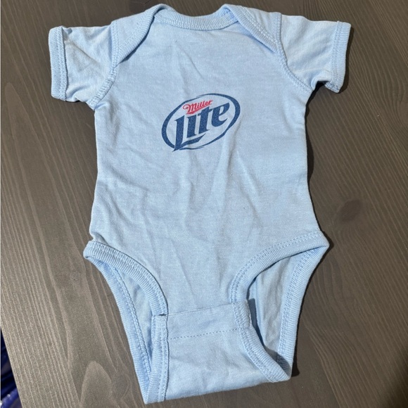 Rabbit Skins | One Pieces | Miller Lite Blue Baby Onesie Newborn Never ...
